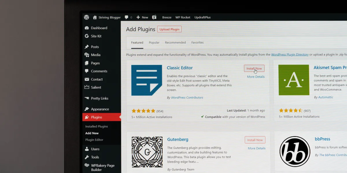 WordPress digital asset management plugins: media library use